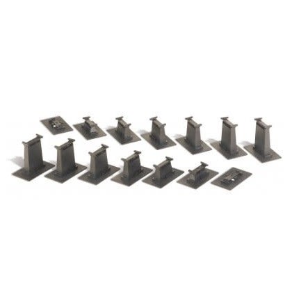 Bachmann N Scale E-Z Track Graduated Pier Set 16-pc | Unkel Joe's Woodshed