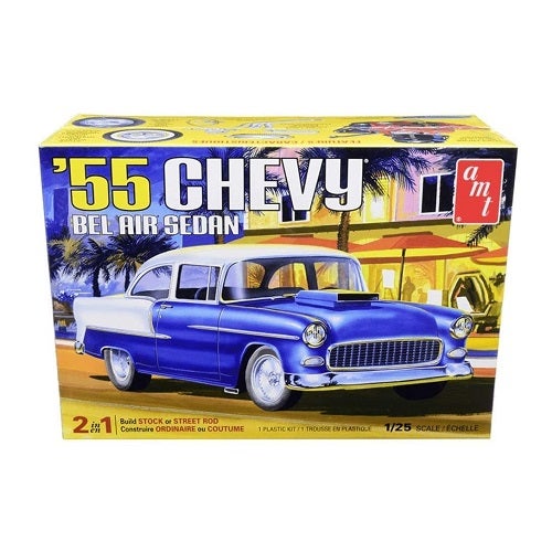 AMT '55 Chevy Bel Air Sedan 1/25-Scale | Unkel Joe's Woodshed