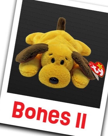 Ty Original Beanie Baby - Bones II 30th Anniversary Version | Unkel Joe ...